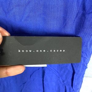 Know One Cares | Dresses | Know One Cares Crepe Woven Midi Dress | Poshmark